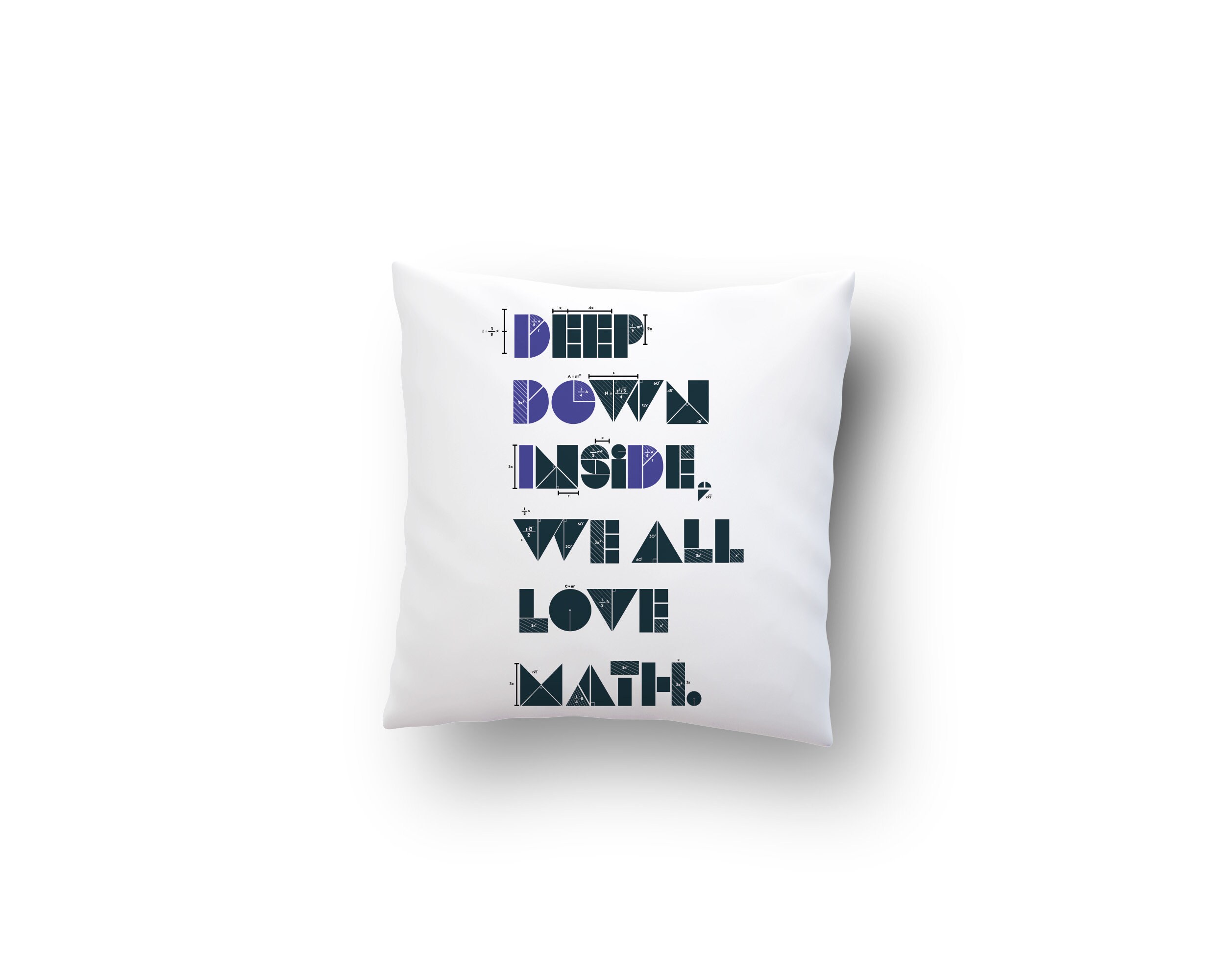 Deep Down Inside We All Love Math Wall Art Poster, T-shirt, Mug SVG and ...