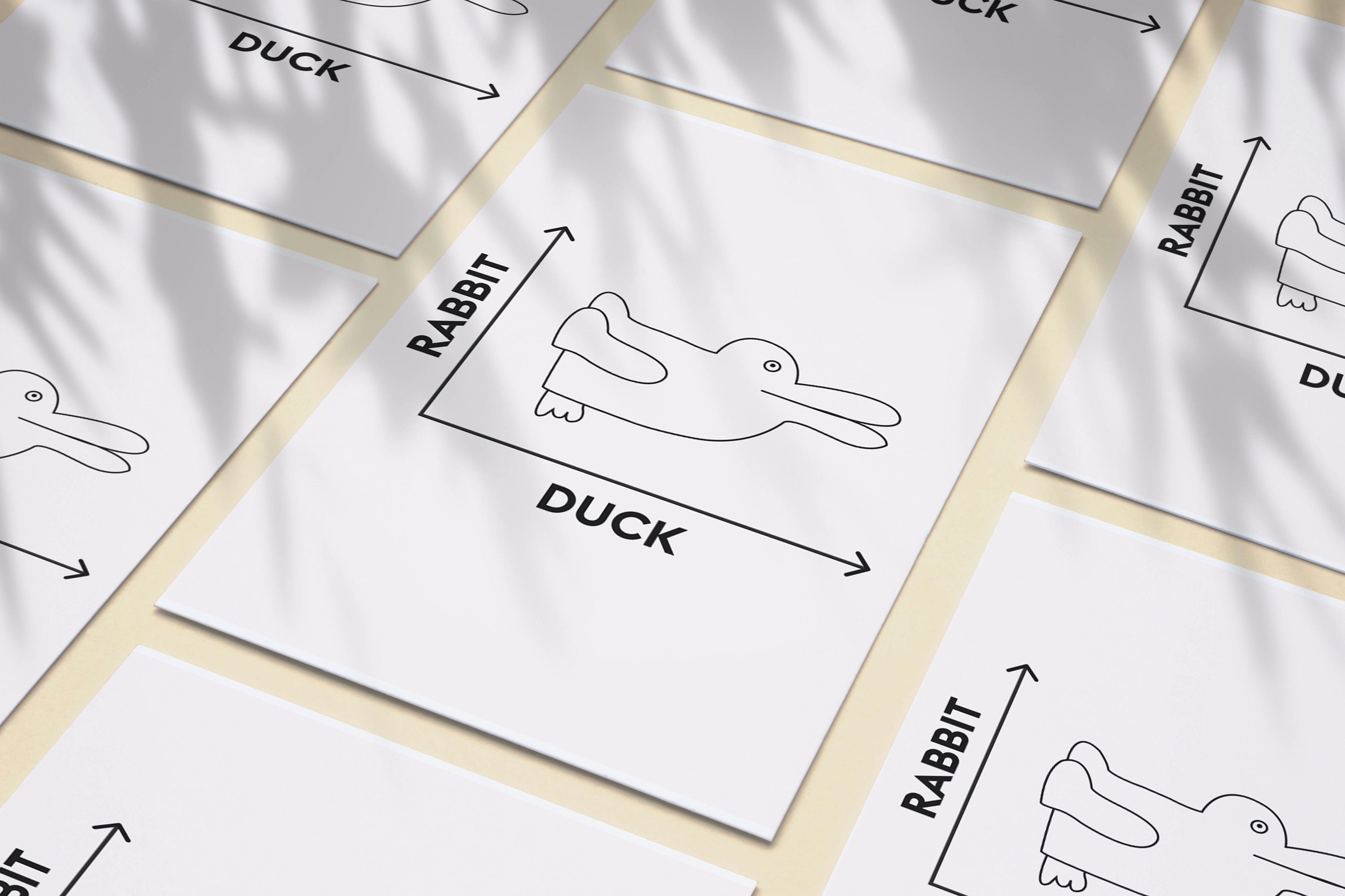 Duck or Rabbit Printable Fun Math Poster, Fun Math Classroom Decor for ...