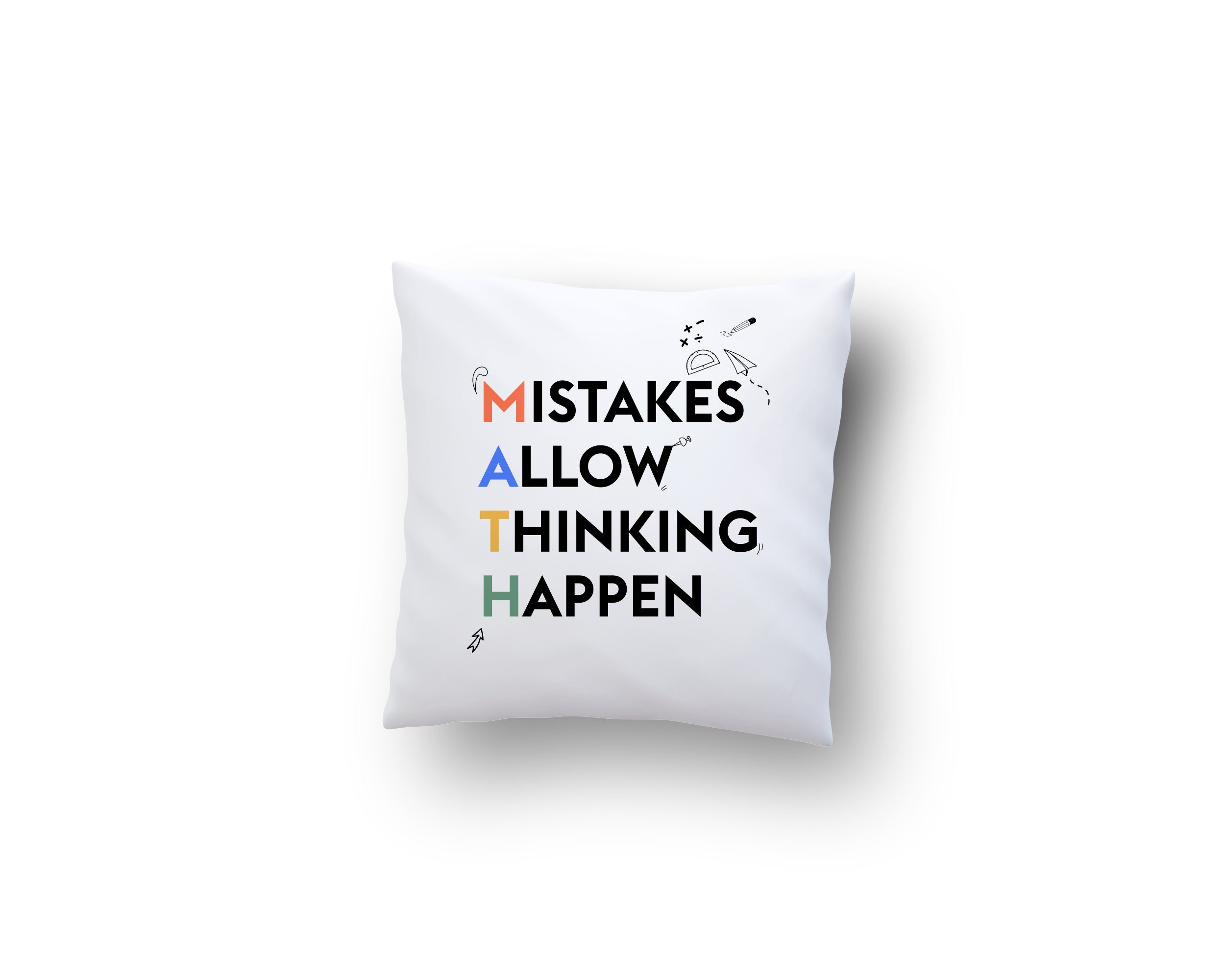 Mistakes Allow Thinking Happen Printable Math Poster Math - Etsy
