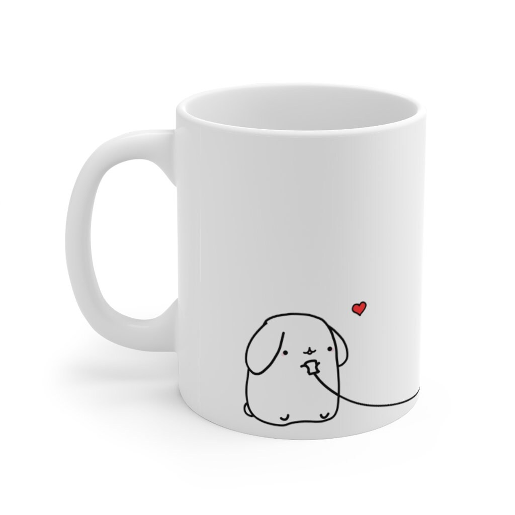 Lop Bunny Calling Angora Bunny Couples Mug 11oz | Etsy