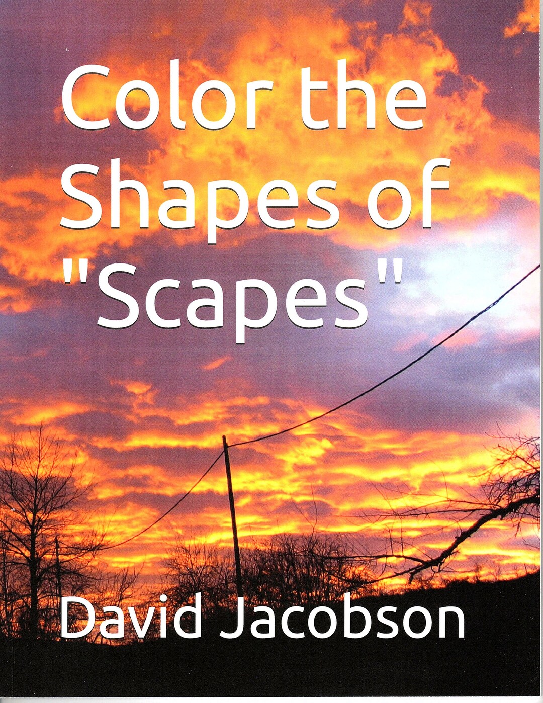 Coloring the Shapes of Scapes A Coloring Book - Etsy