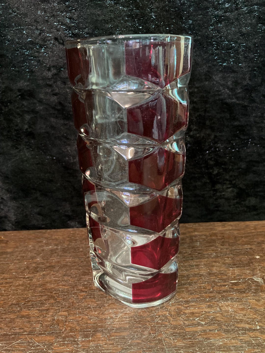 French Luminarc Glass Vase - Etsy