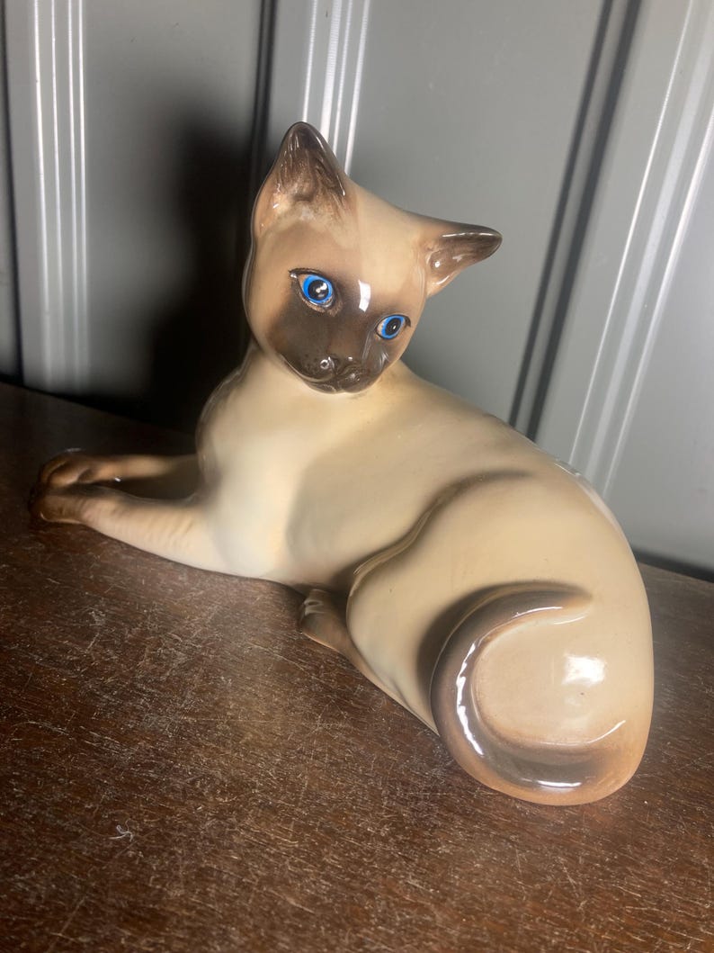 Beswick Siamkatze Figur - Etsy Schweiz