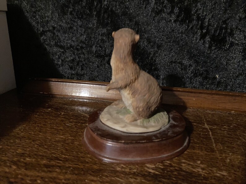 Vintage Leonardo Pottery Otter Figurine - Etsy