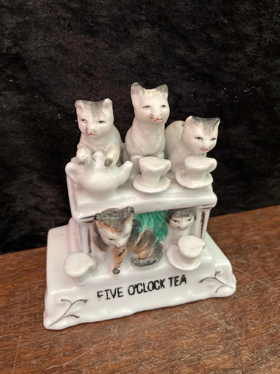 Antique German Fairing Cats Figurine - Etsy