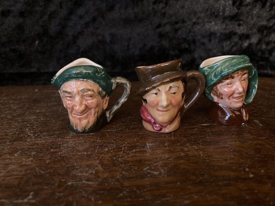 Royal Doulton Miniature Toby Jugs - Etsy
