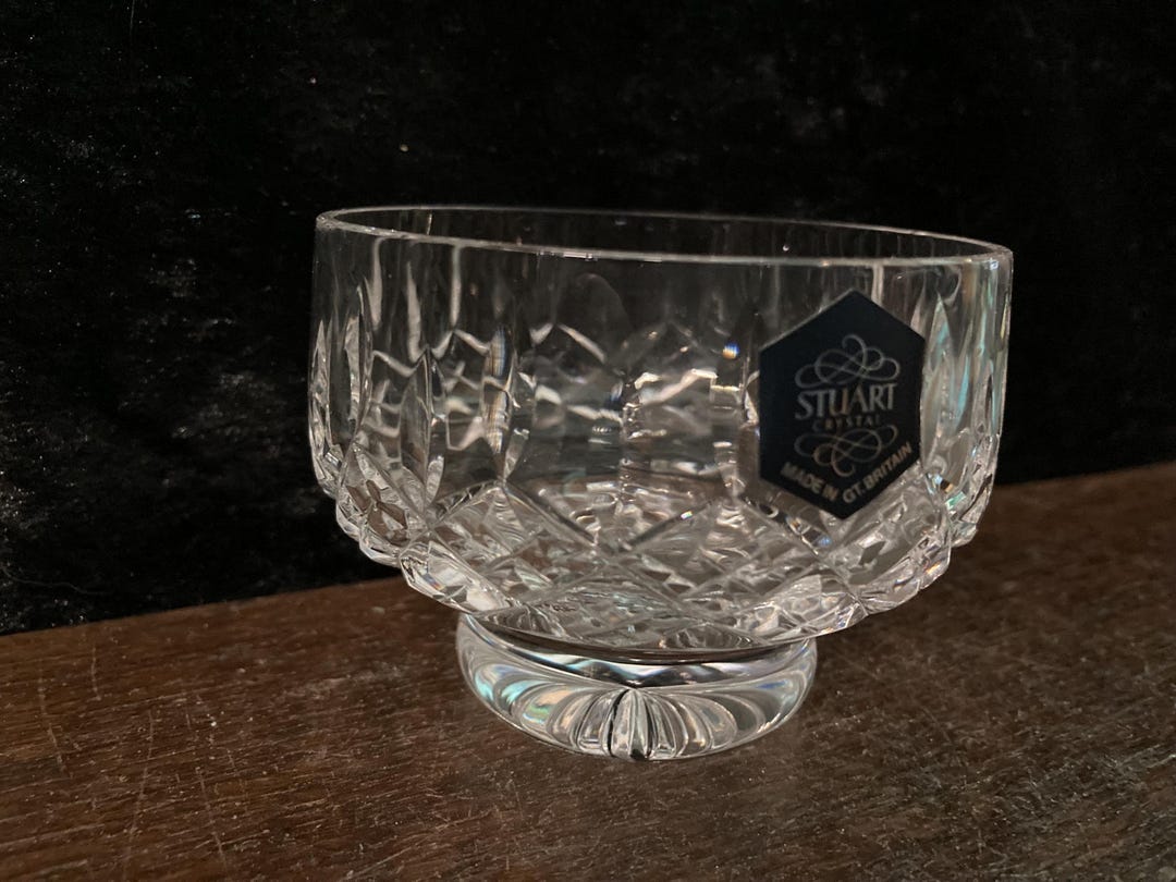 Stuart Crystal Bowl - Etsy