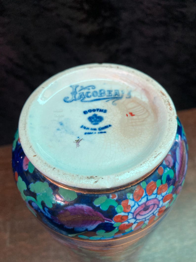 Booths China Jacobean Vase - Etsy