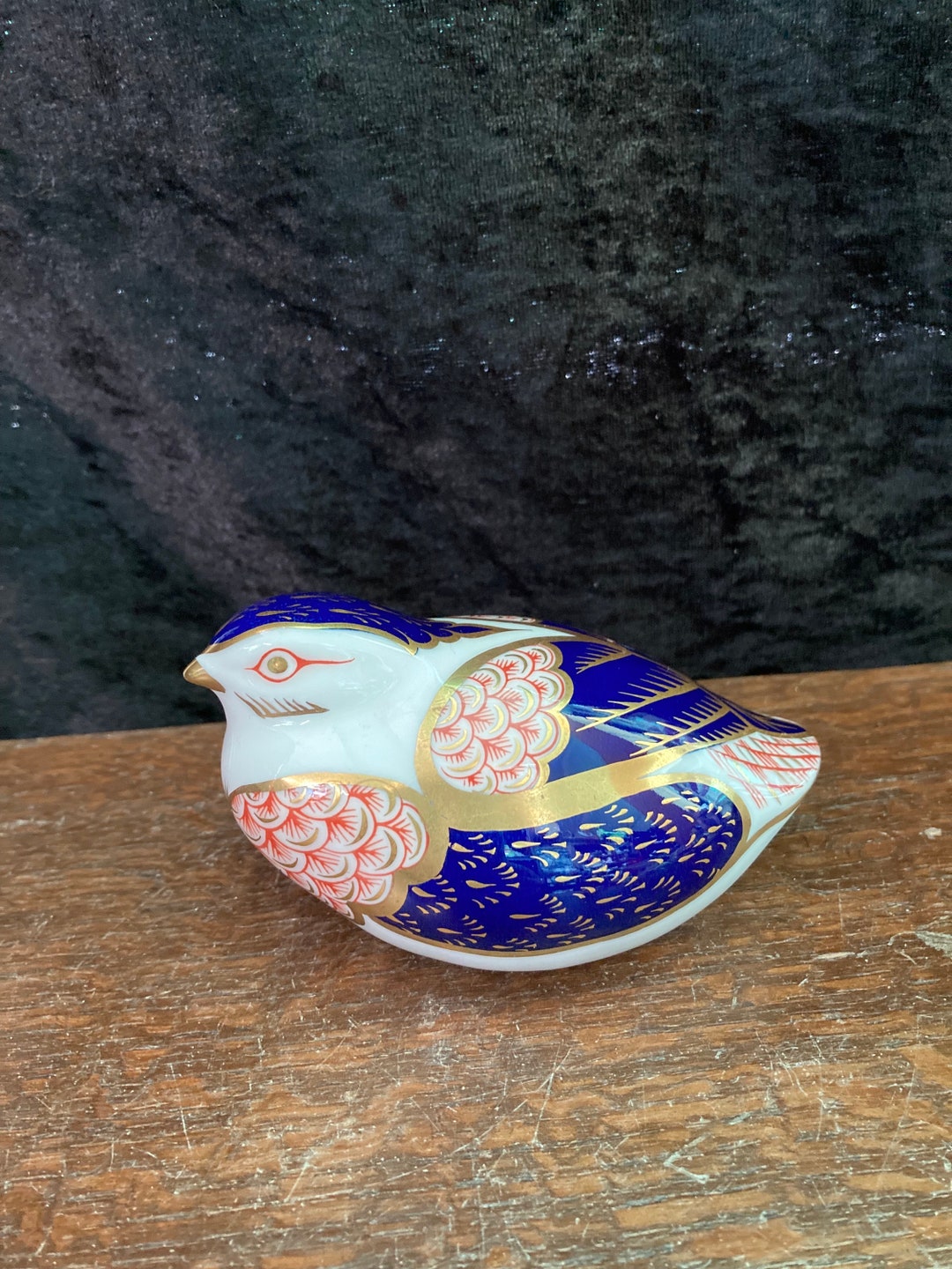 Royal Crown Derby Quail Paperweight - Etsy