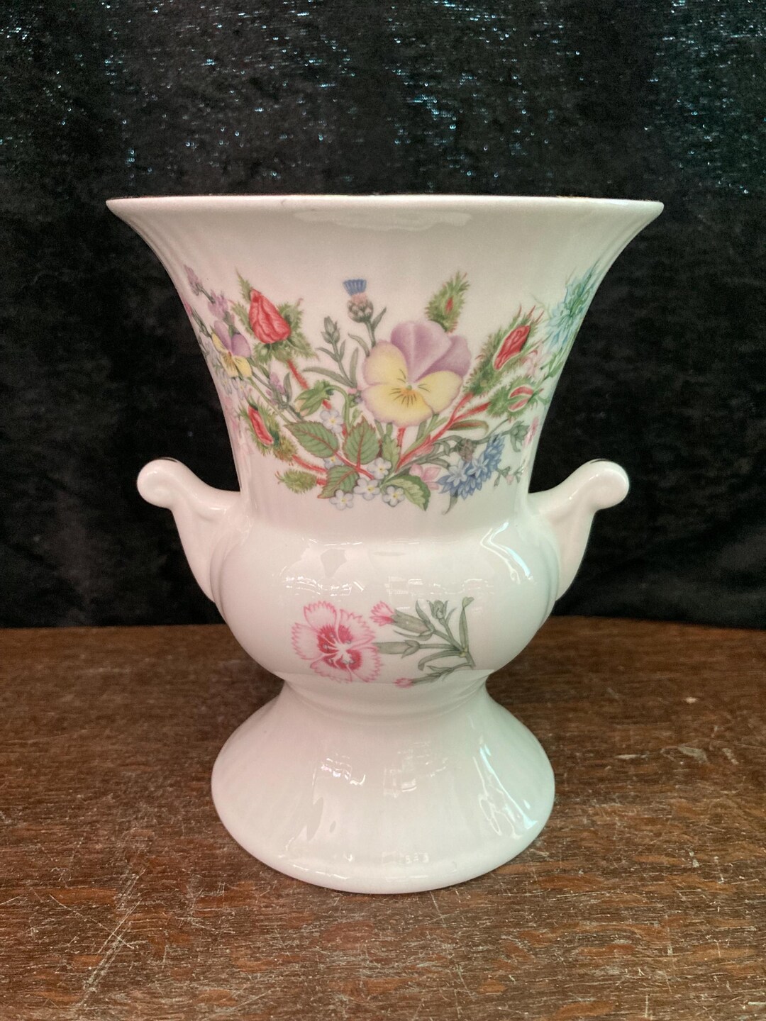 Aynsley Wild Tudor Vase - Etsy