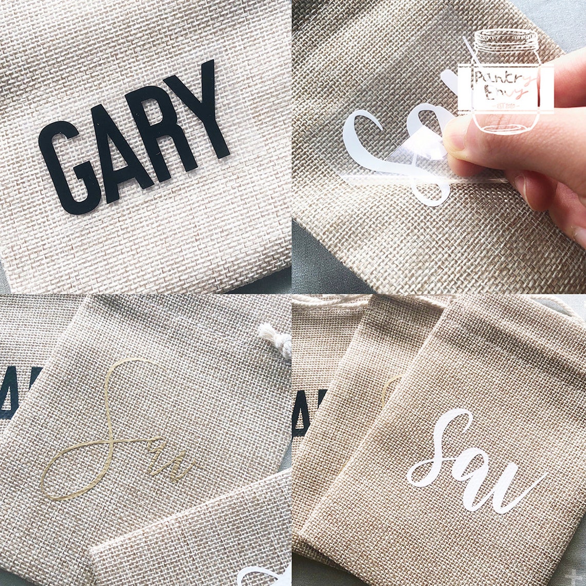 Personalised Custom Iron on Name Labels for Clothing Heat | Etsy