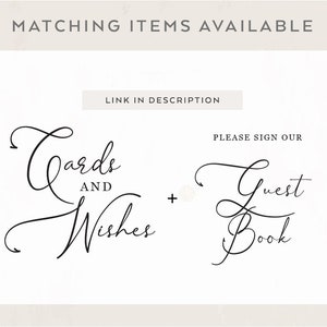 Custom Wedding Wishing Well Card and Wishes Well Decal Label Card Box ...
