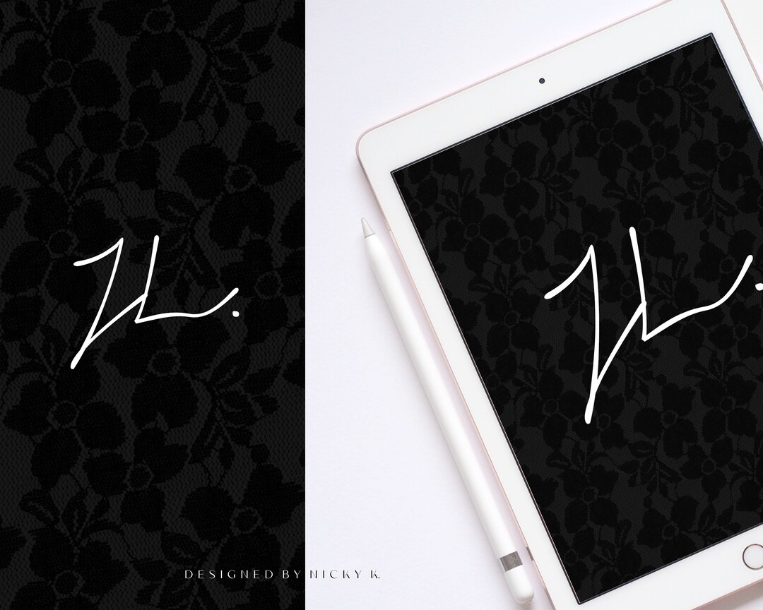 Premade Lace Logo, Simple Logo, Text Logo, Watermark Logo, Modern Logo ...