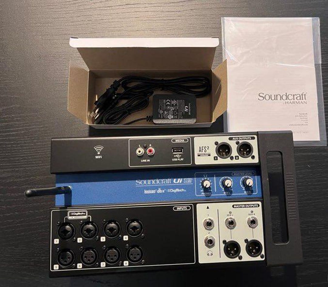 Soundcraft Ui-12 Digital Mixer - Etsy