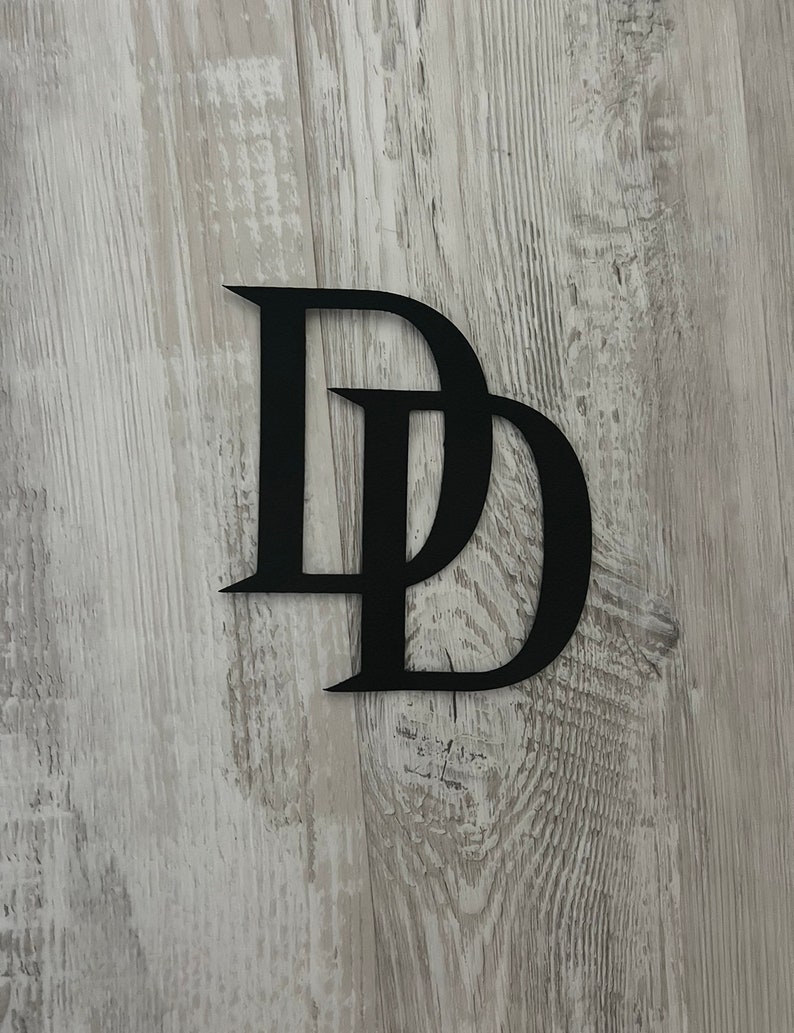 Daredevil DD Marvel Daredevil Emblem Machine Cut Vinyl Style Emblem - Etsy