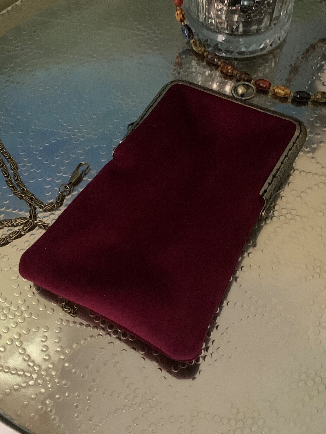 Beautiful Victorian Inspired Kiss Clasp Bag In. Beautiful - Etsy