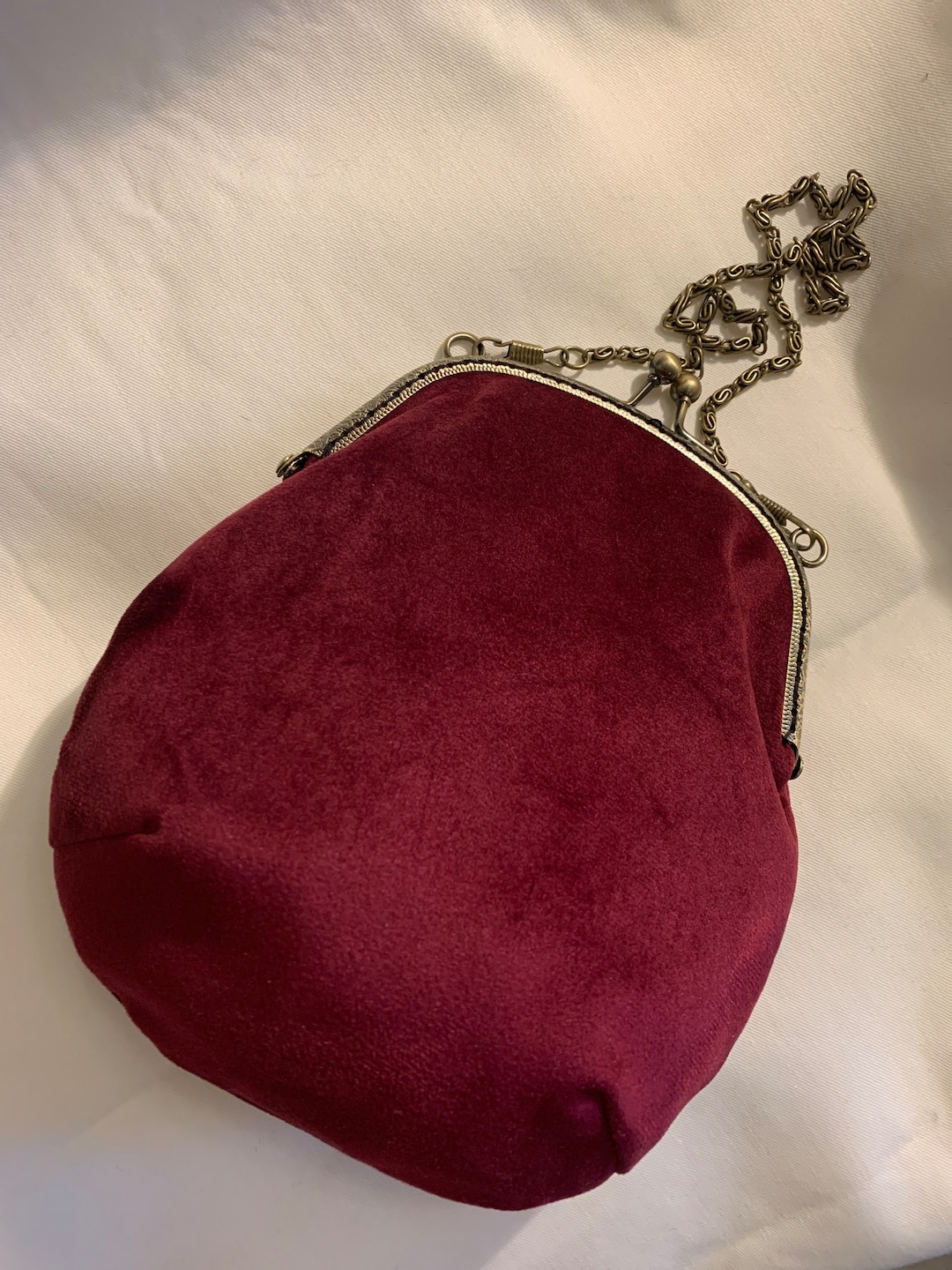 Beautiful Victorian/ Edwardian Style Kiss Clasp Bag - Etsy