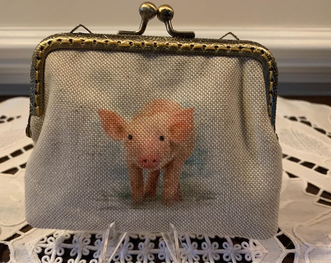 Beautiful Victorian Inspired Kiss Clasp Card/cash Purse - Etsy