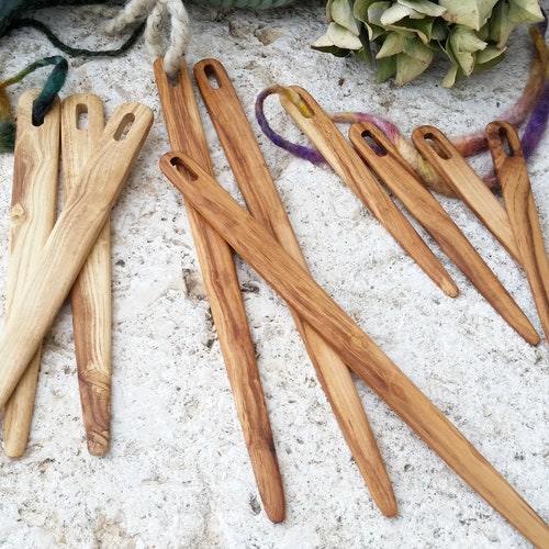 Wooden Weaving Needle - Etsy