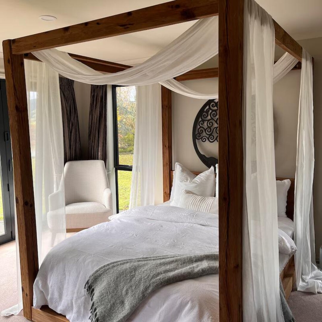 Hand Loom Woven Cotton Bed Canopy Shawl for All Bed Sizes, Canopy ...