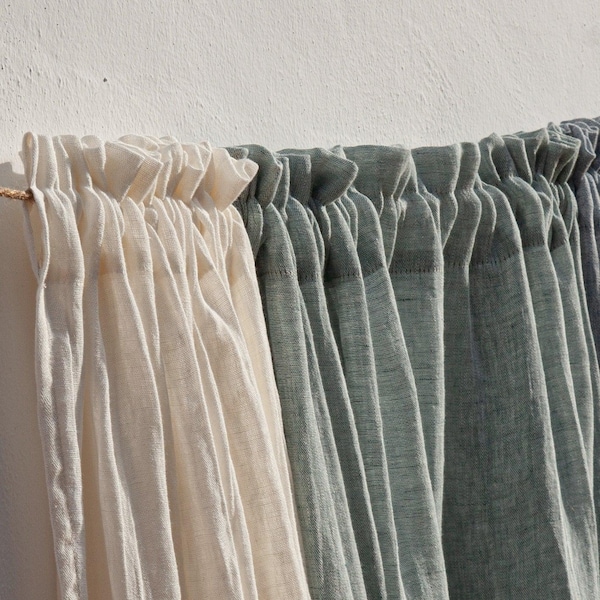 Clay Sheer Curtains - Etsy