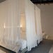 Custom Cotton Bed Canopy Shawl for All Bed Sizes, Canopy Panels for Bed ...