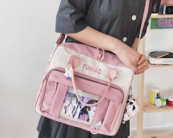 Anime Messenger Bag | Etsy