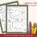 Happy Birthday Jesus Activity Sheet Printable, Jesus Printable Craft ...