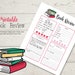 Reading Log and Book Review Printables, Summer Reading Tracker, Reading ...