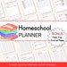 Homeschool Planner Printable, Curriculum Organizer, Planning Sheets ...