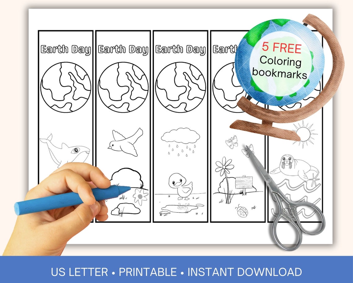 Earth Day Activity Placemat Printable for Kids, Activity for Kids ...