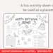 Happy Birthday Jesus Activity Sheet Printable, Jesus Printable Craft ...