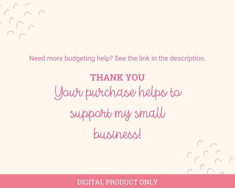 No Spend Challenge Tracker, Monthly Rules Worksheet (digital Download ...
