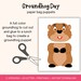 Groundhog Day Paper Bag Puppet, Printable Activity for Kindergarten ...