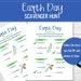 Earth Day Scavenger Hunt Printable, Nature Scavenger Hunt, Earth Day ...