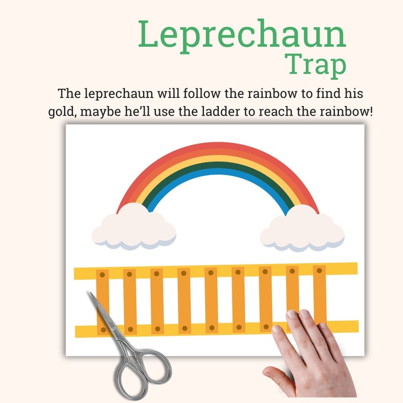 Leprechaun Trap Printable, Leprechaun Trap Kit for Kids, St Patrick's ...