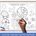 Earth Day Activity Placemat Printable for Kids, Activity for Kids ...