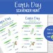 Earth Day Scavenger Hunt Printable, Nature Scavenger Hunt, Earth Day ...