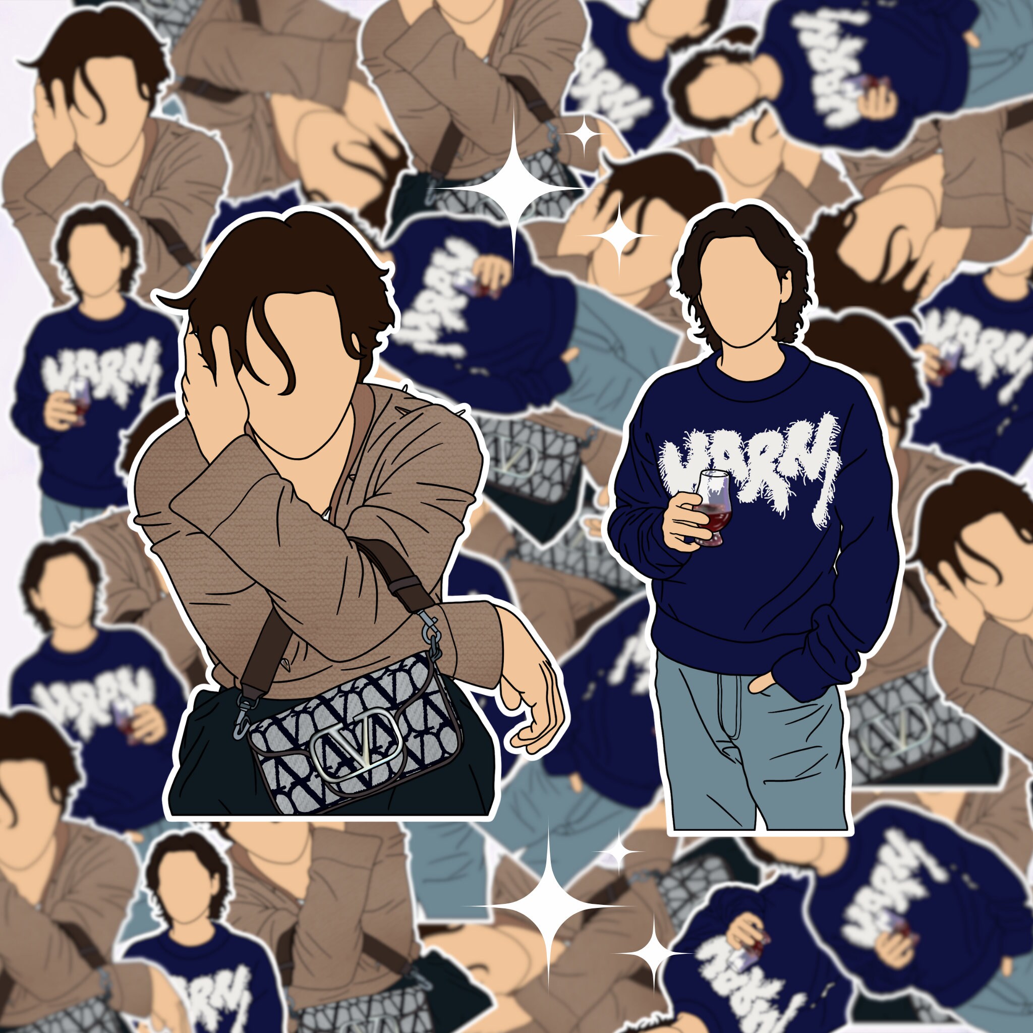 BTS Stickers Suga Sticker Pack 2 - Etsy