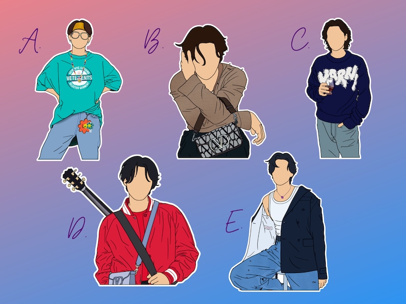 BTS Stickers Suga Sticker Pack 2 - Etsy