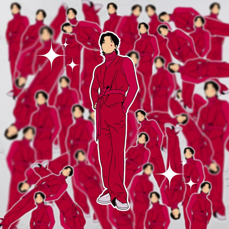 BTS Stickers Jimin Sticker Pack 1 - Etsy