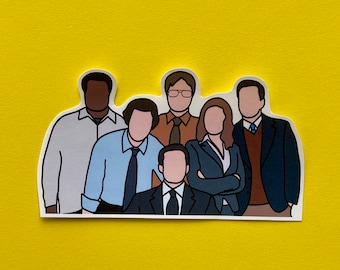 CLEAR Michael Scott Waterproof Sticker | the Office Stickers | TV Show ...