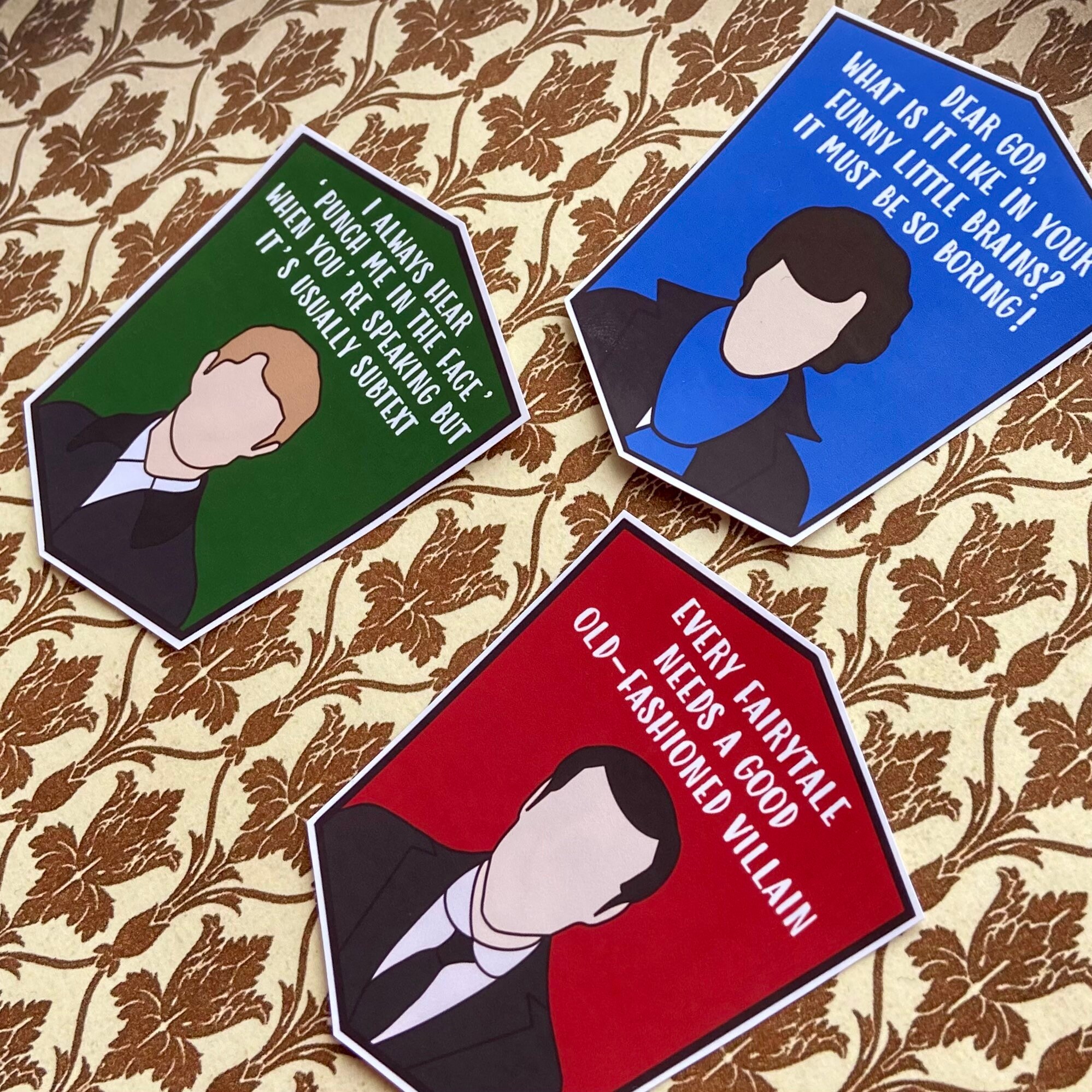 Sherlock Stickers - Etsy UK