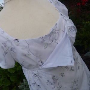 Regency Bib Front Dress - Etsy
