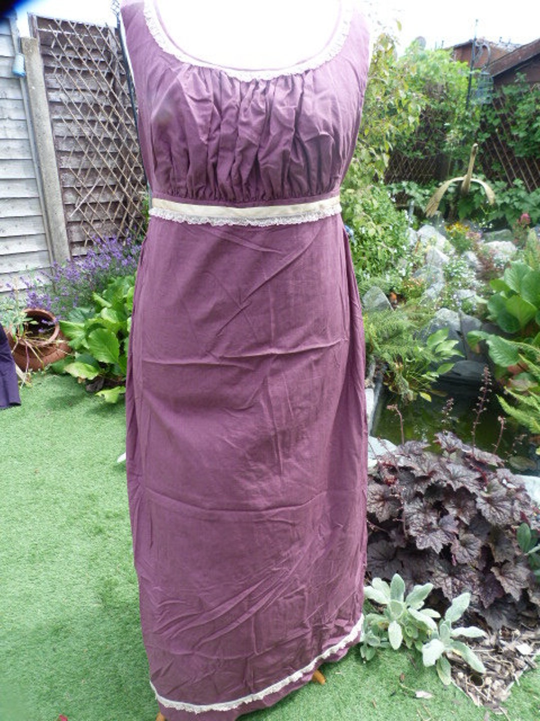 Regency Pinafore Dress - Etsy