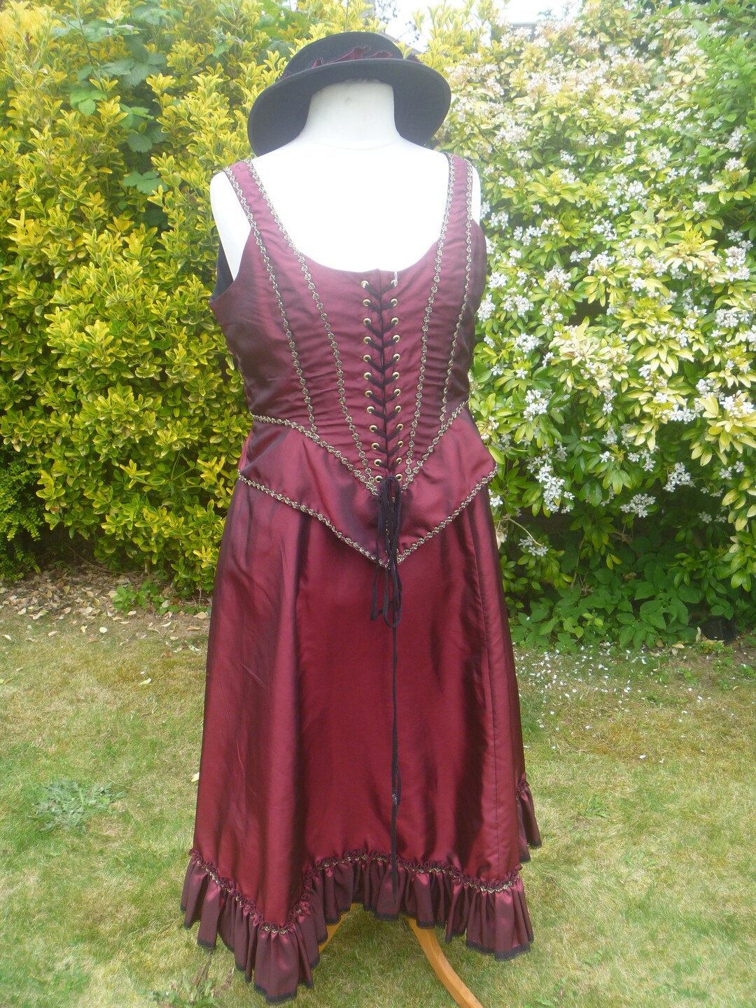 Steampunk Bodice, Skirt and Hat - Etsy