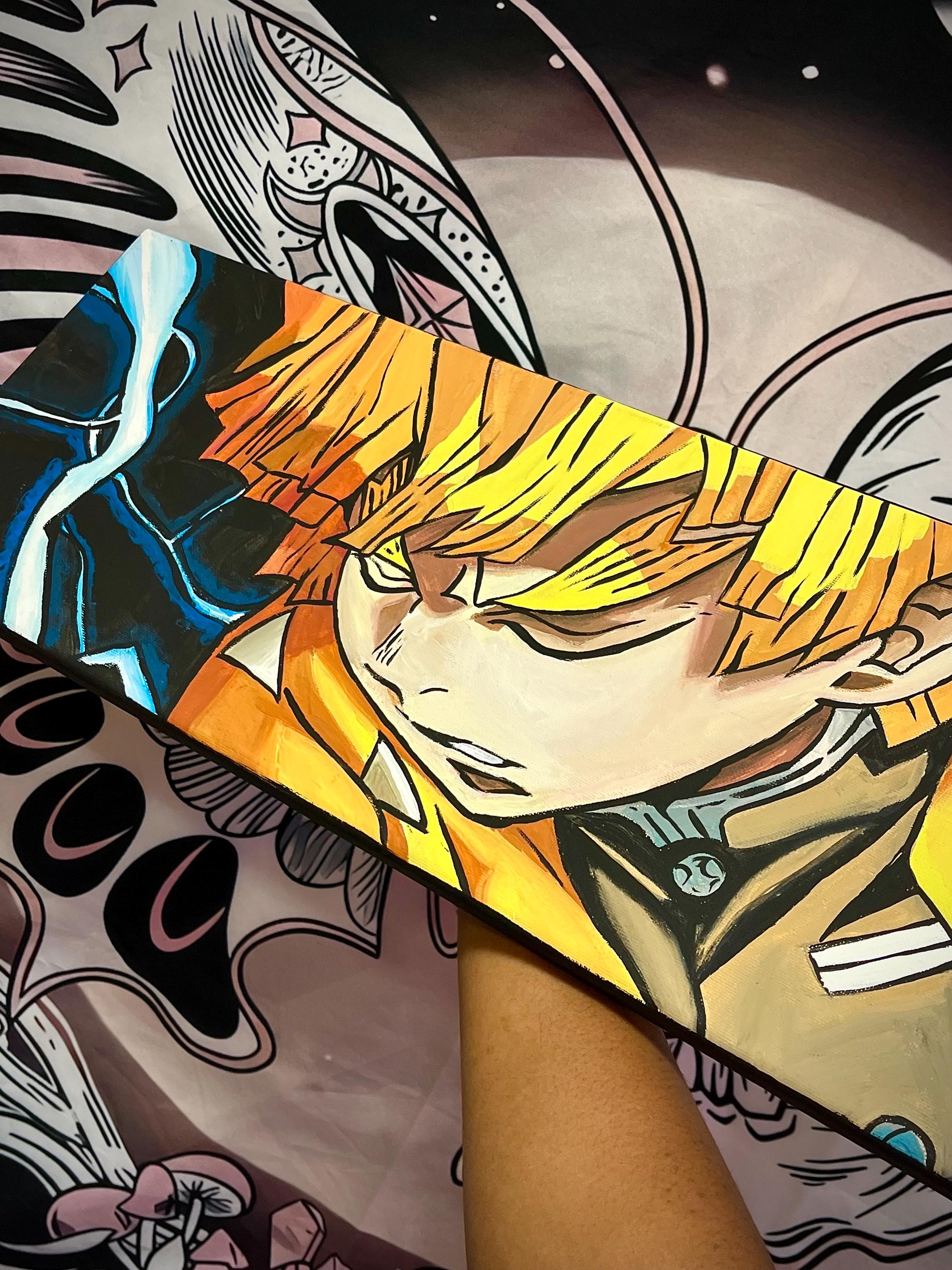 Zenitsu Painting - Etsy