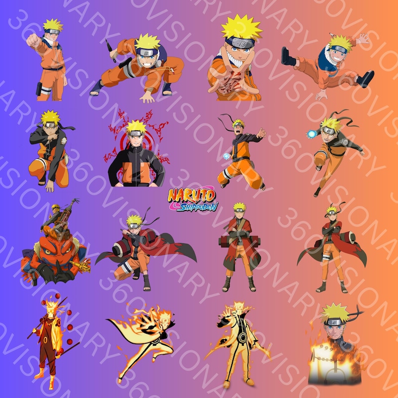 Naruto Stickers - Etsy