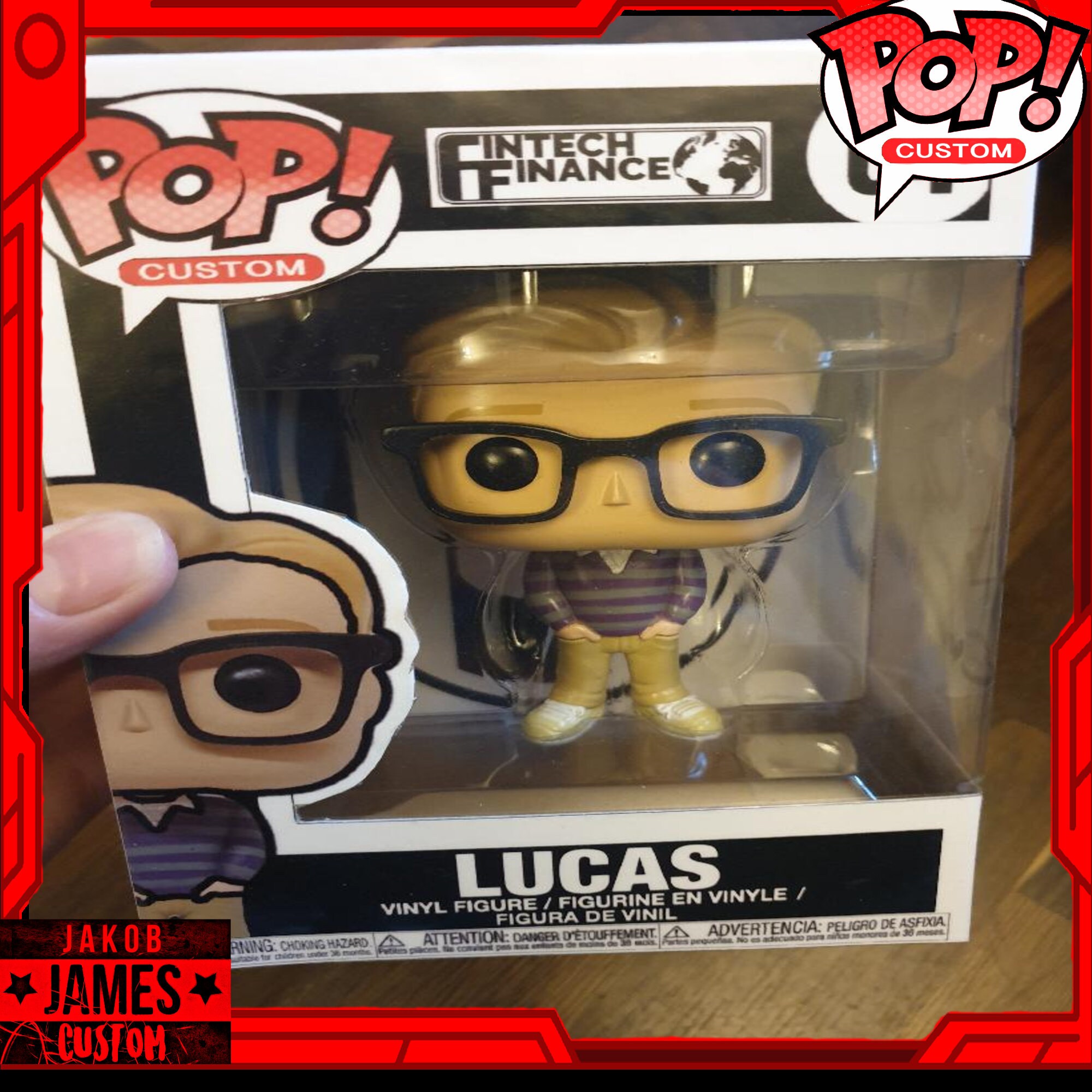 Christmas Custom Funko Pop personalised gift with custom box | Etsy