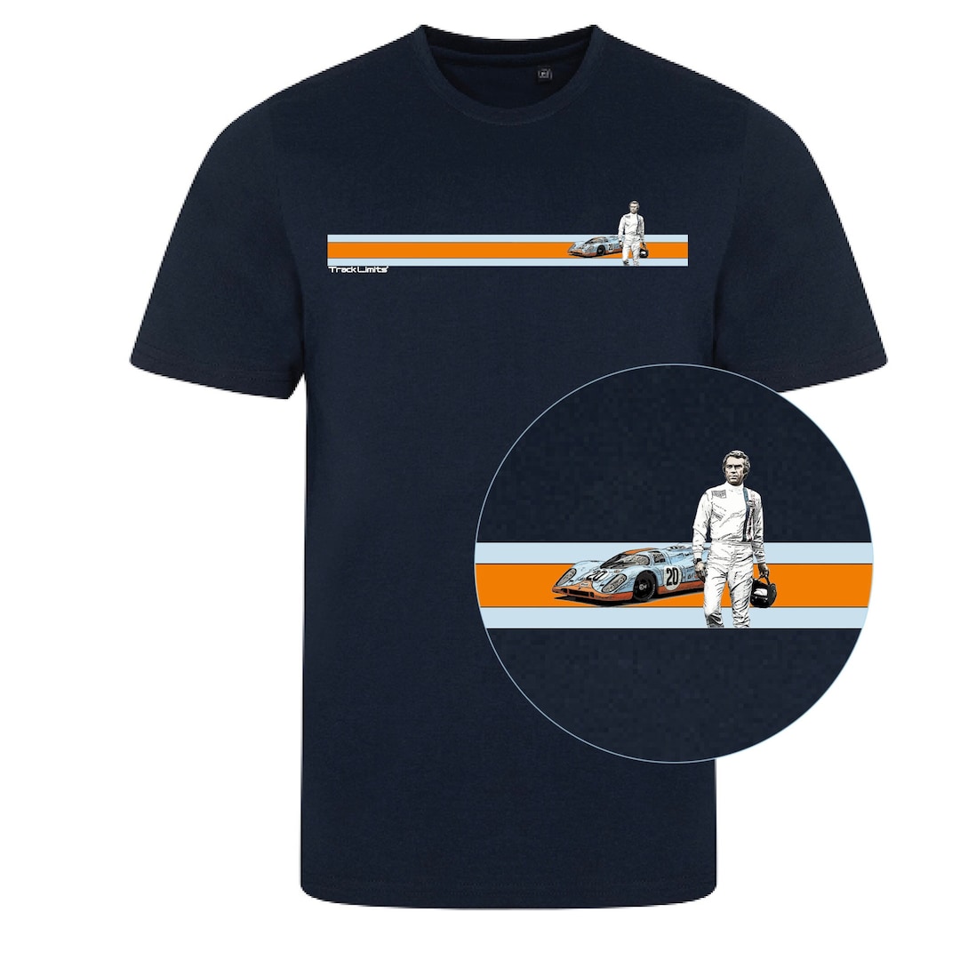 Steve Mcqueen Le Mans Inspired T-shirt Track Limits ® - Etsy